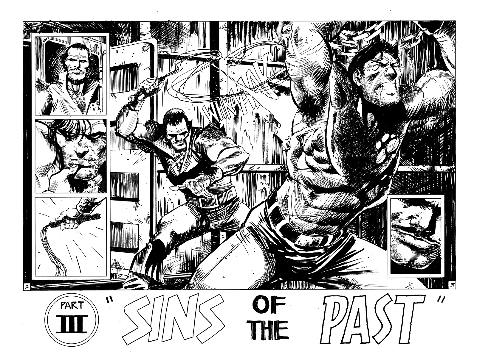 Five Ghosts 9 Page 2 3 inks – Multiversity Comics
