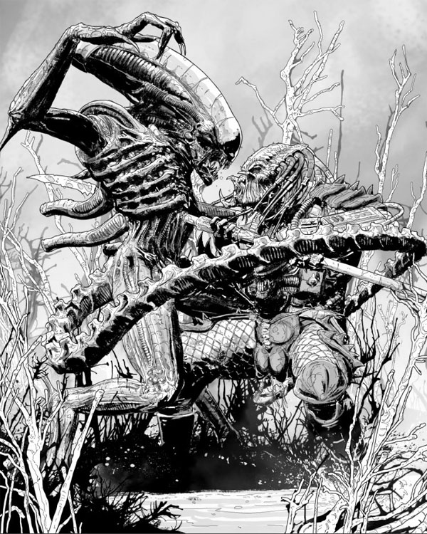 Alien Vs Predator Tristan Jones Multiversity Comics