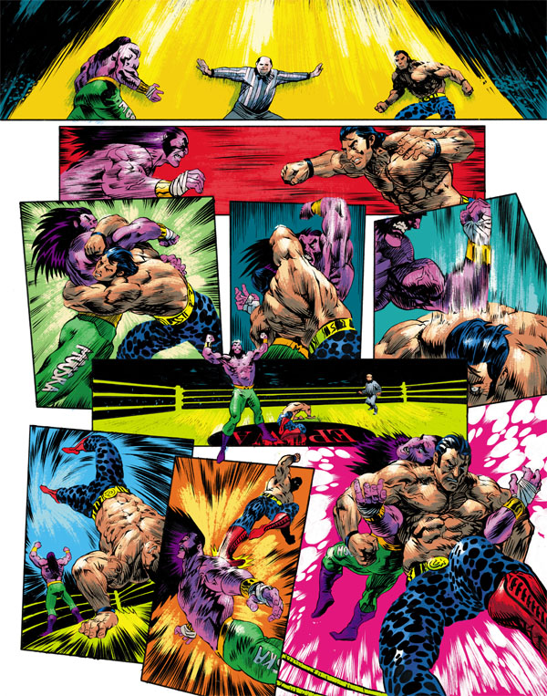 Hell is a Squared Circle preview page 3 – Multiversity Comics