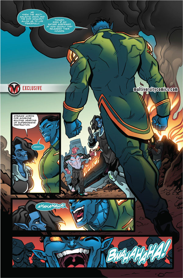 Crash and Troy #3 preview page 1 – Multiversity Comics