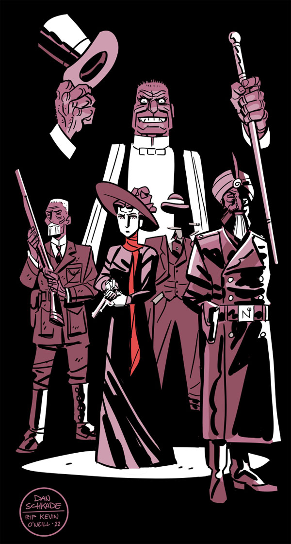 Dan Schkade League of Extraordinary Gentlemen – Multiversity Comics