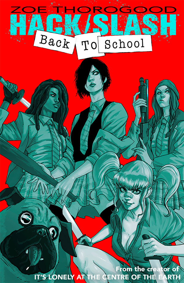 Hack Slash Back to School #1 cover C – Multiversity Comics