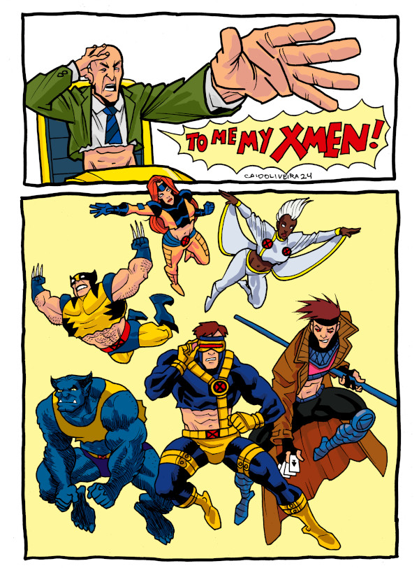 X-Men 97 all crop top edition by Caio Oliveira – Multiversity Comics