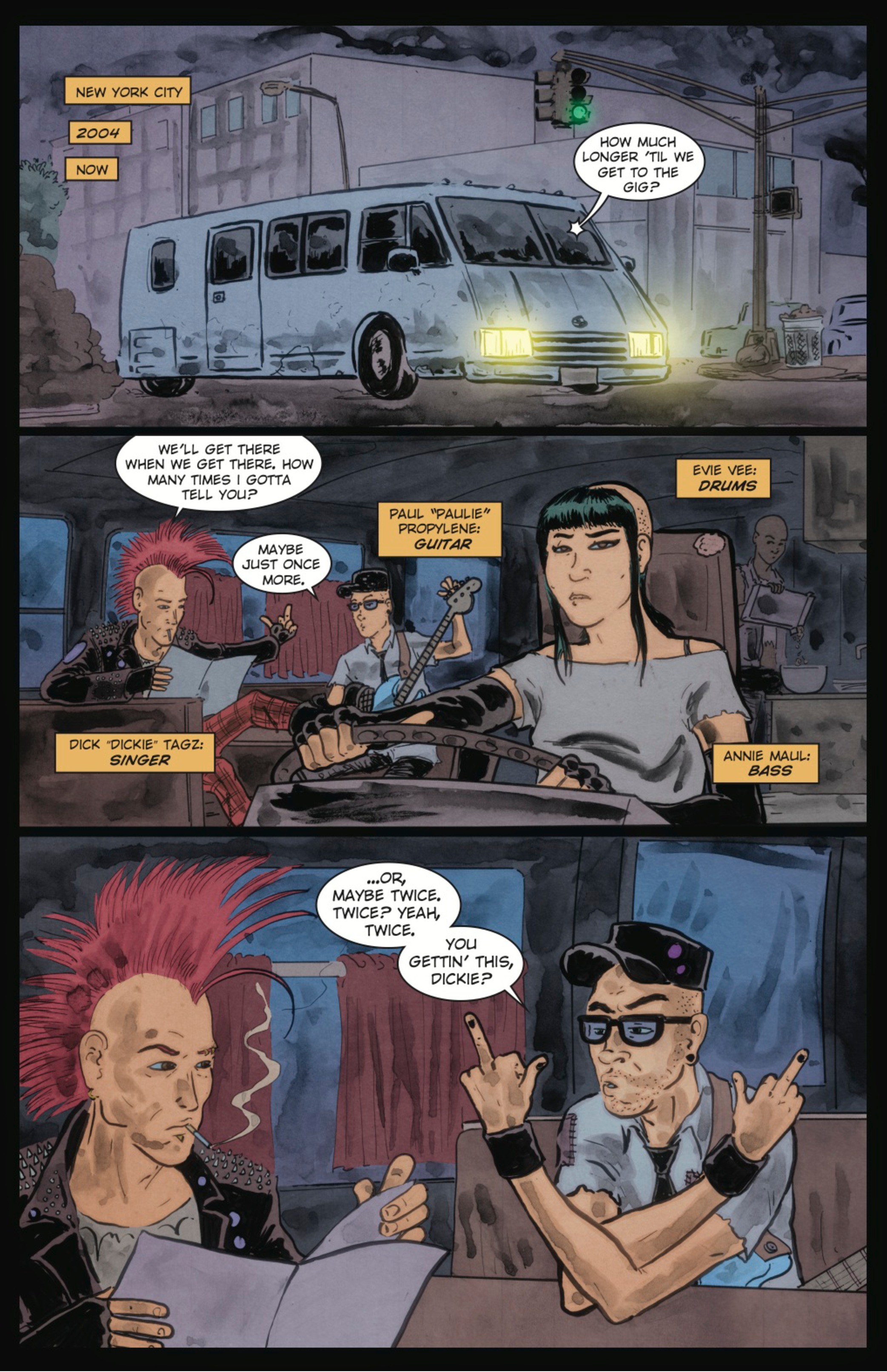 Multiversity Comics » Zombie Punks Battle Bigots In ‘Toe Tag Riot ...