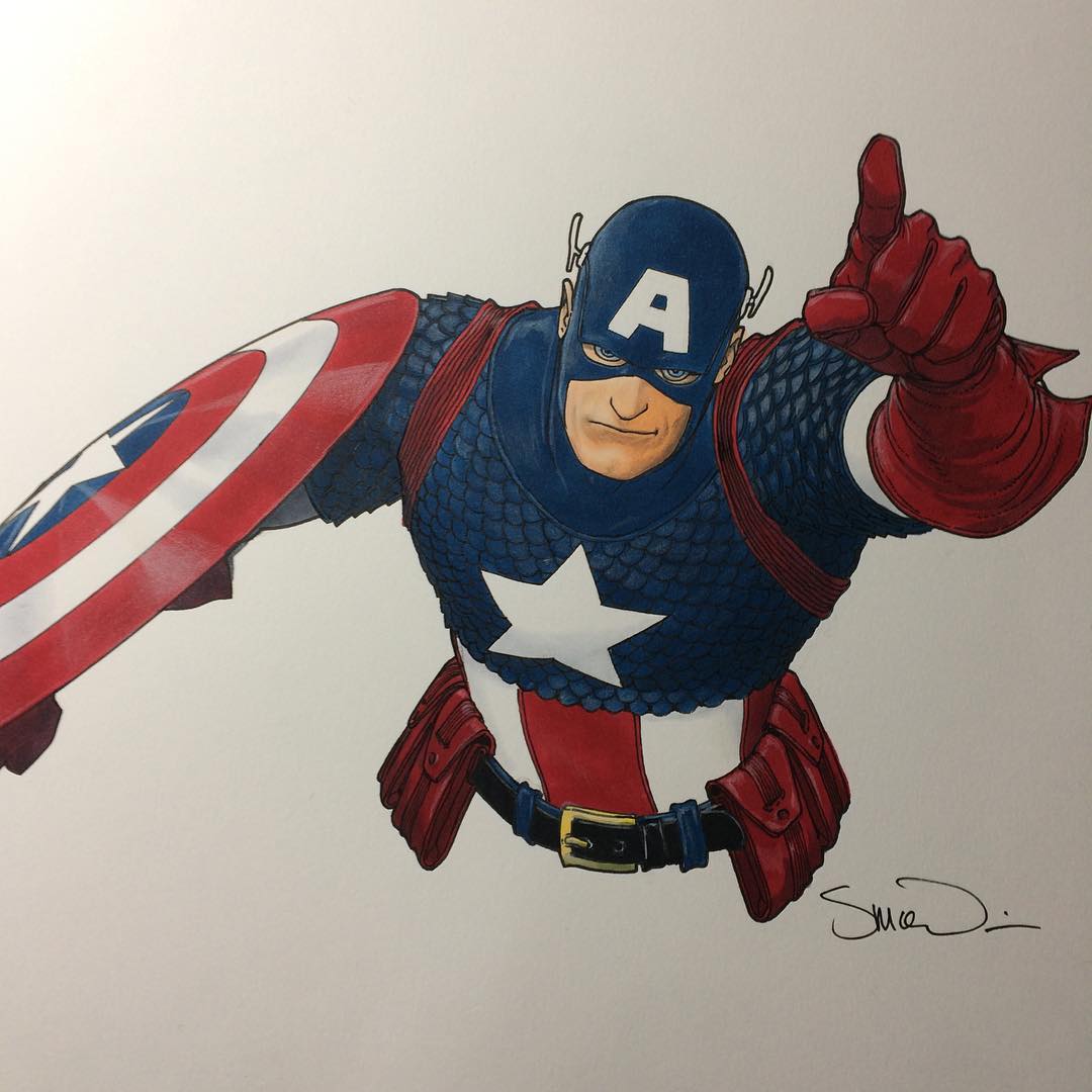 Captain America Steve McNiven – Multiversity Comics