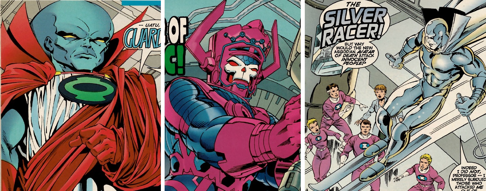 Challengars of the Fantastic Amalgams Galactiac Uatu Silver Racer ...