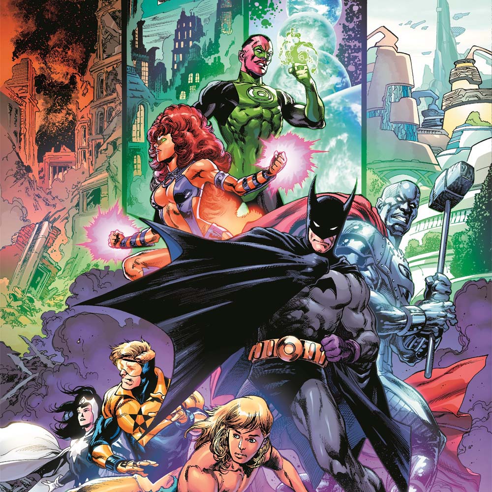 DC Generations Shattered cover by Ivan Reis featured – Multiversity Comics