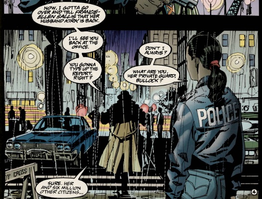 Bat-Thing Amalgam lettering and rain – Multiversity Comics