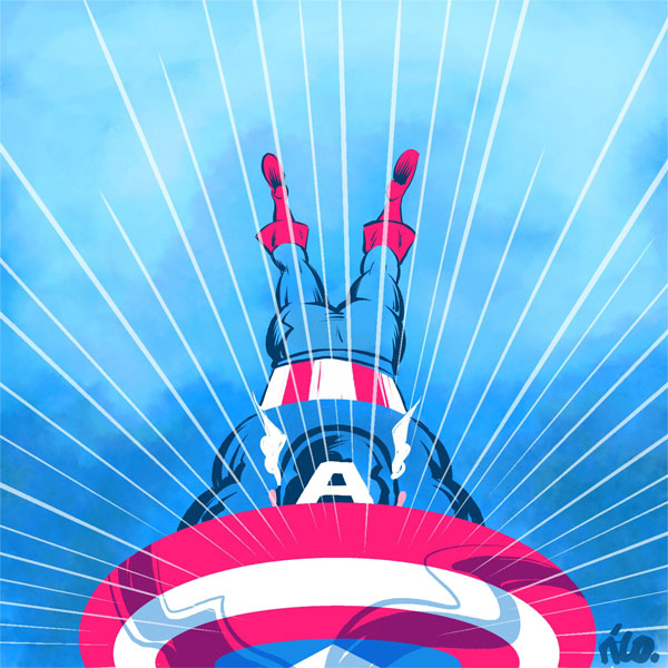 Captain America by Rico Renzi – Multiversity Comics