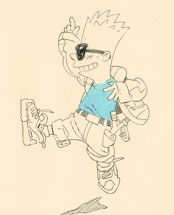Bart Simpson by Matias Bergara – Multiversity Comics