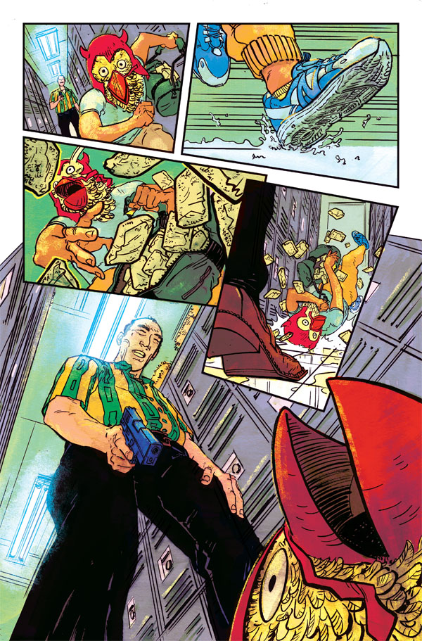 Chicken Devil preview page 4 – Multiversity Comics