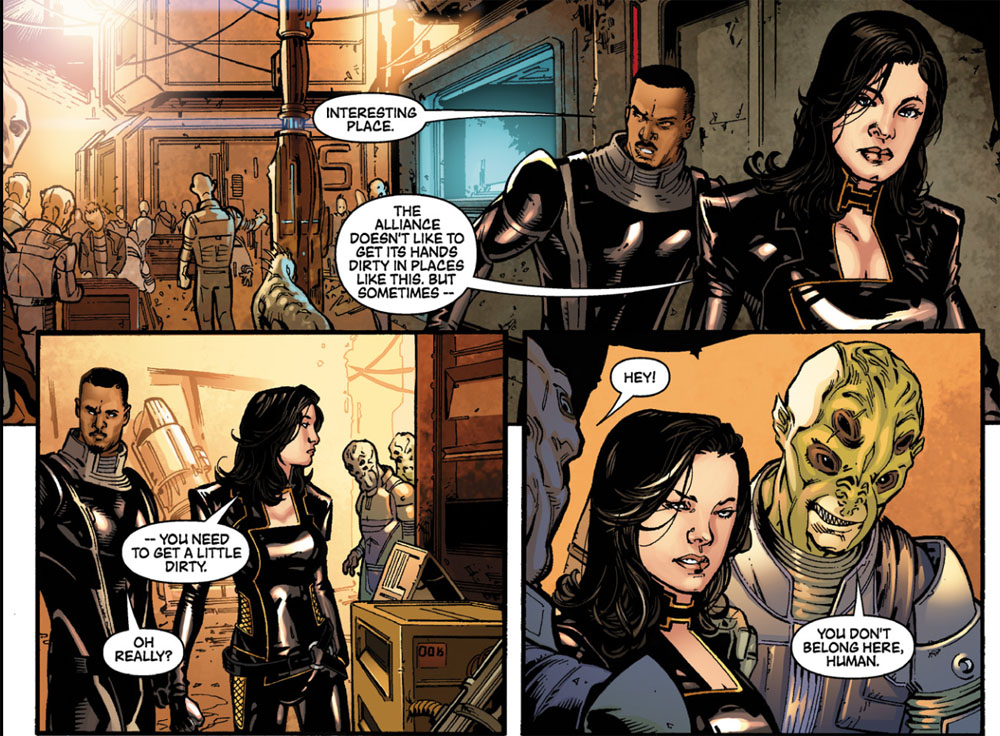 Mass Effect Foundation issue 5 Jacob Miranda Terminus Systems ...