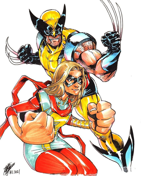 Wolverine Ms Marvel Takeshi Miyazawa – Multiversity Comics