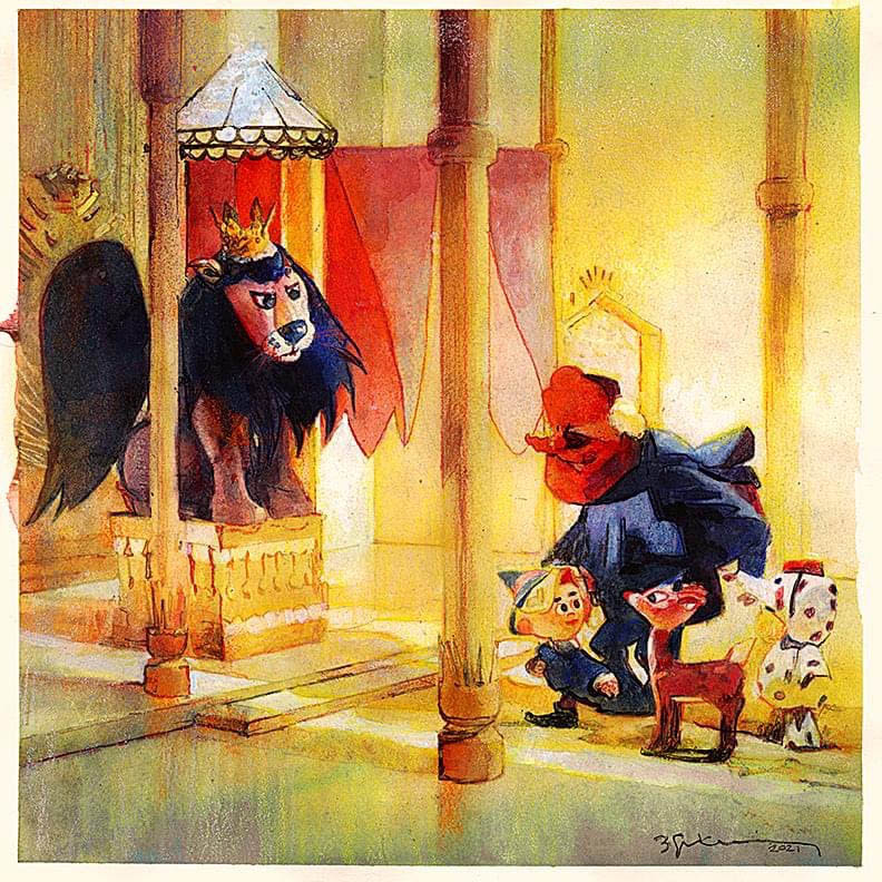 King Moonracer by Bill Sienkiewicz – Multiversity Comics