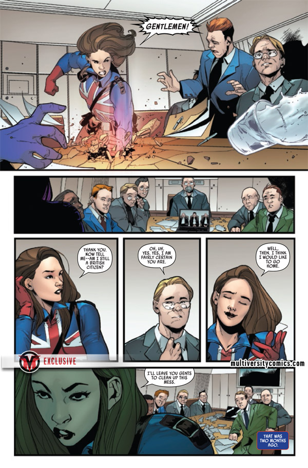 Captain Carter issue 1 preview page 3 – Multiversity Comics