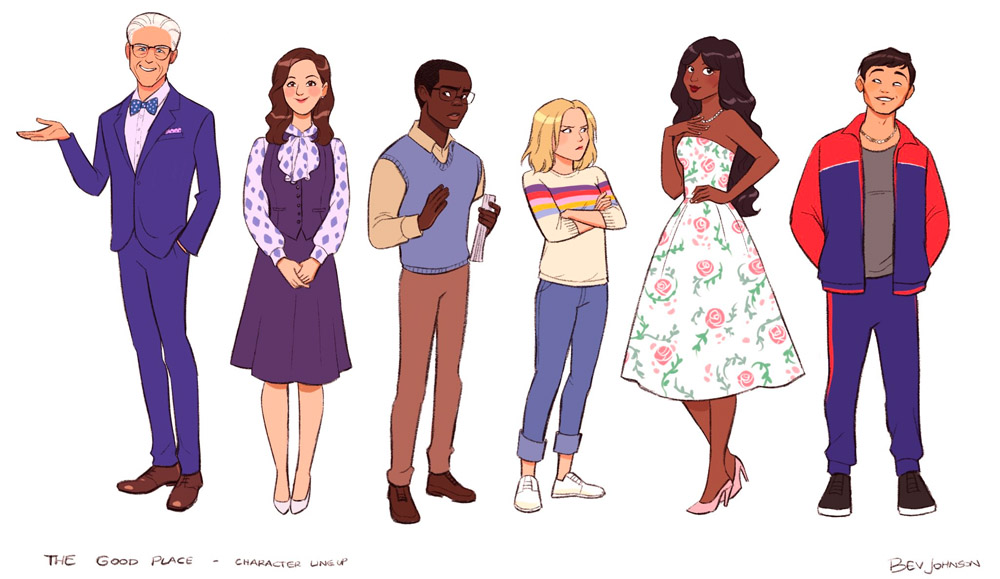 The Good Place Bev Johnson – Multiversity Comics