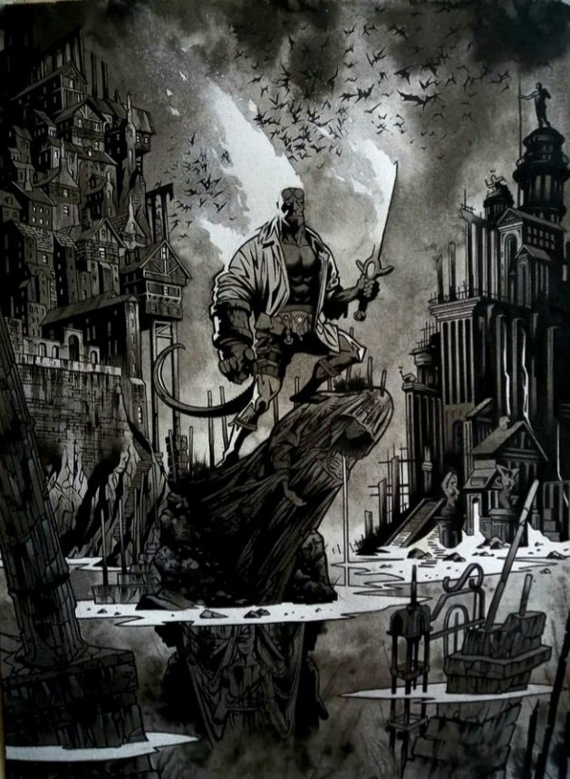 Danny Earls Hellboy in Hell – Multiversity Comics