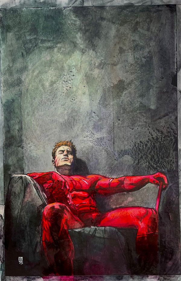 Alex Maleev Daredevil 50 recreation – Multiversity Comics