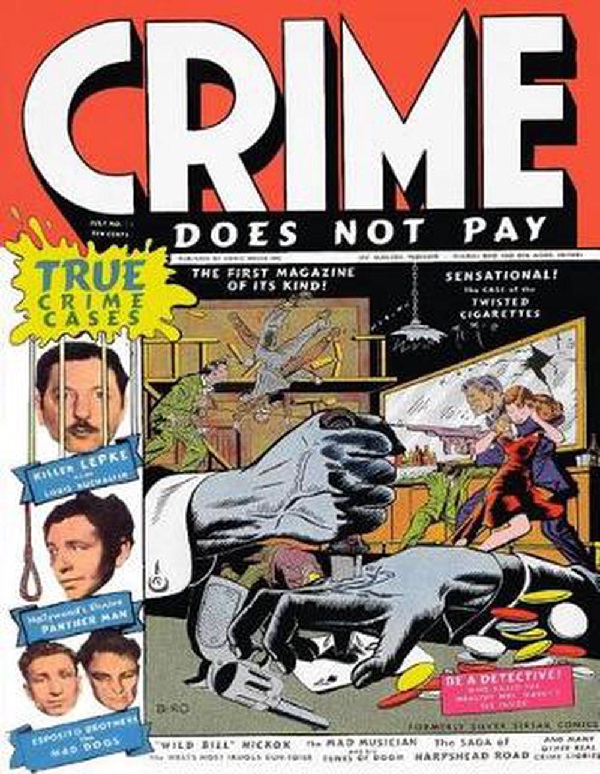 Crime Does Not Pay 22 cover – Multiversity Comics