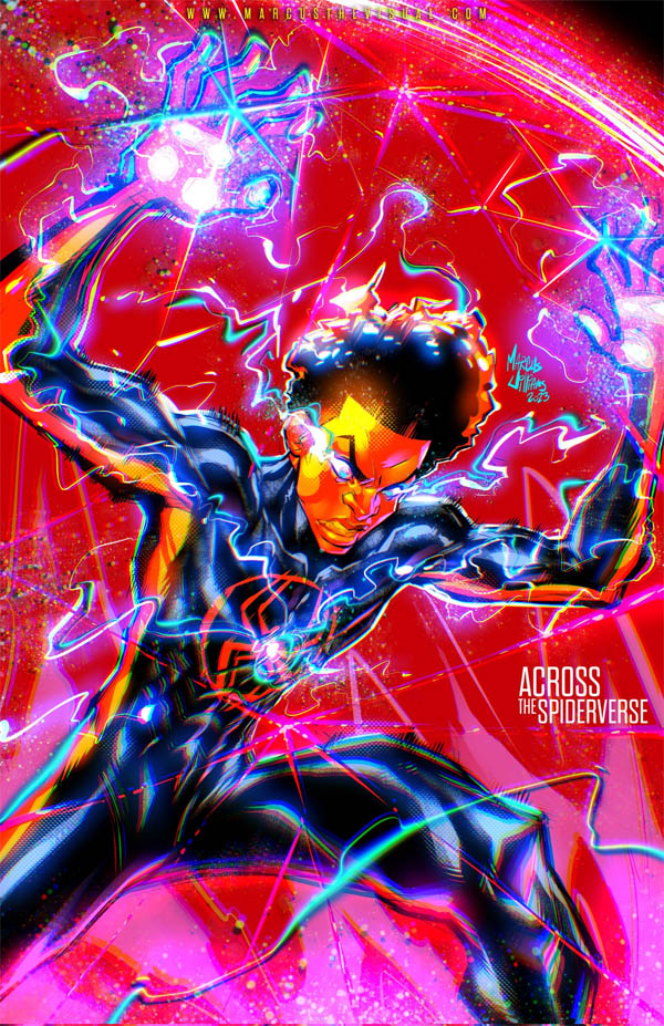 Marcus Williams Miles Morales Across the Spider-Verse – Multiversity Comics