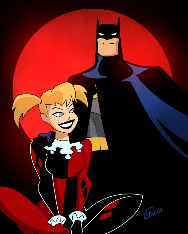 Batman and Harley Quinn by Lyle Cruse – Multiversity Comics