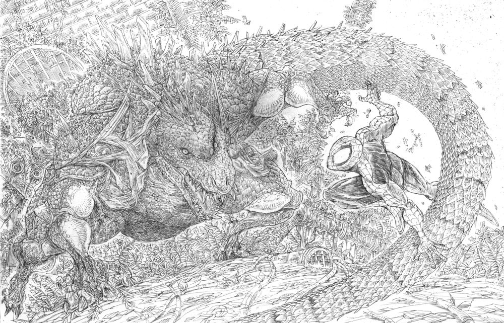 James Stokoe Spider-Man Lizard – Multiversity Comics