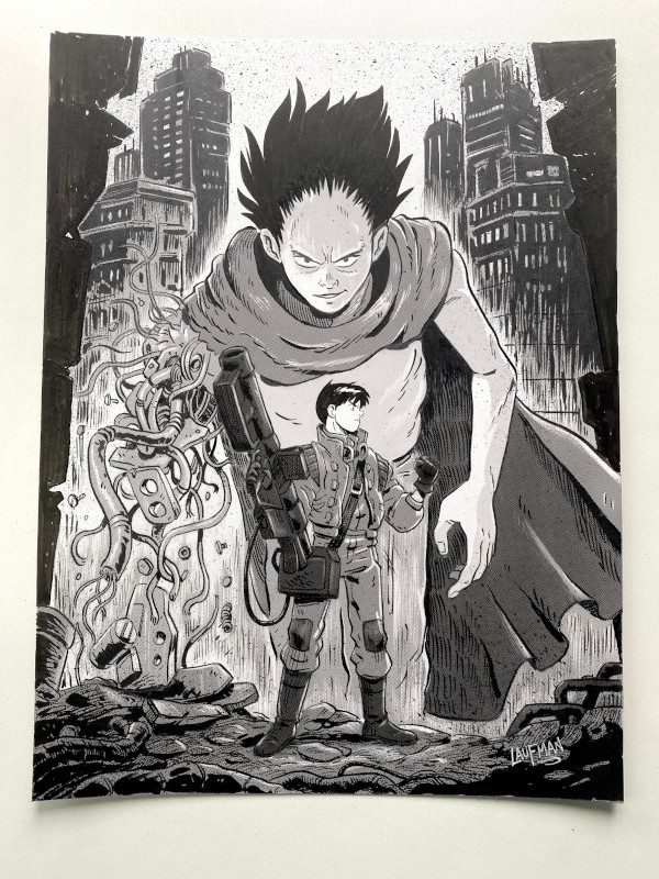 Derek Laufman Akira – Multiversity Comics