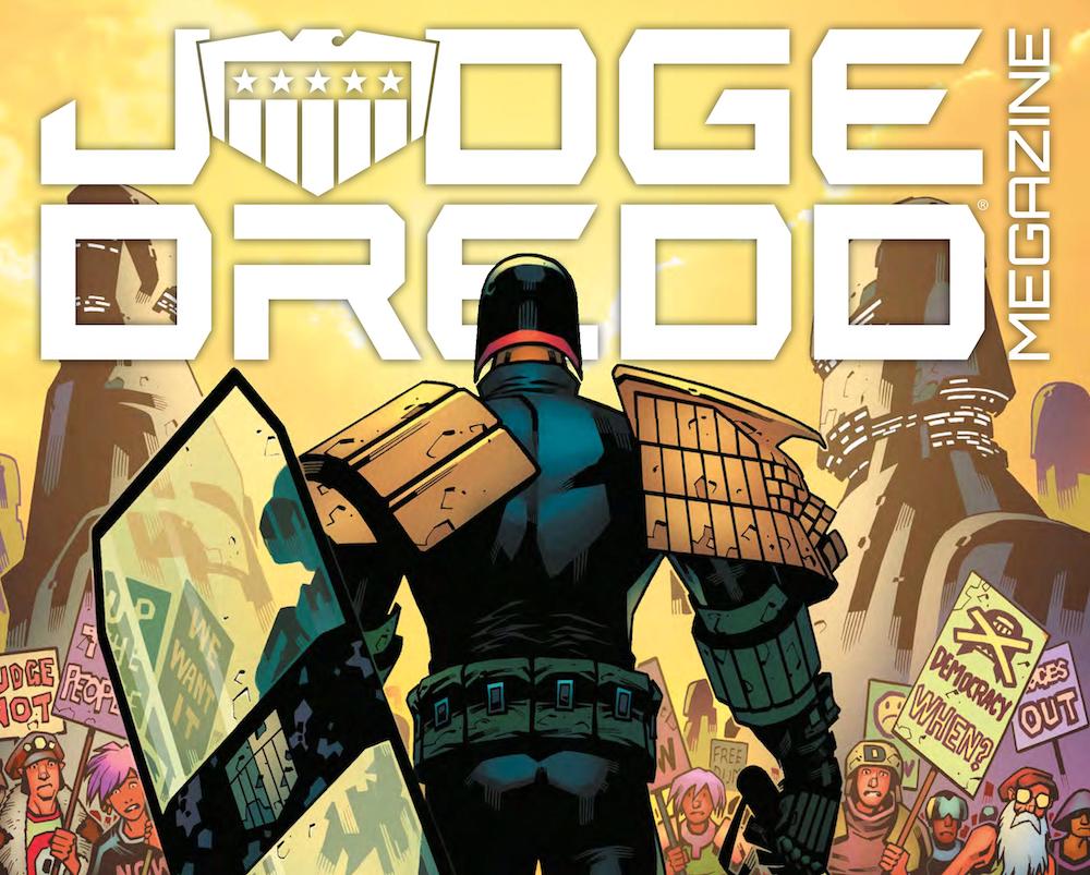 Multiver-City One: Judge Dredd Megazine 437 – Scrawling the Walls ...