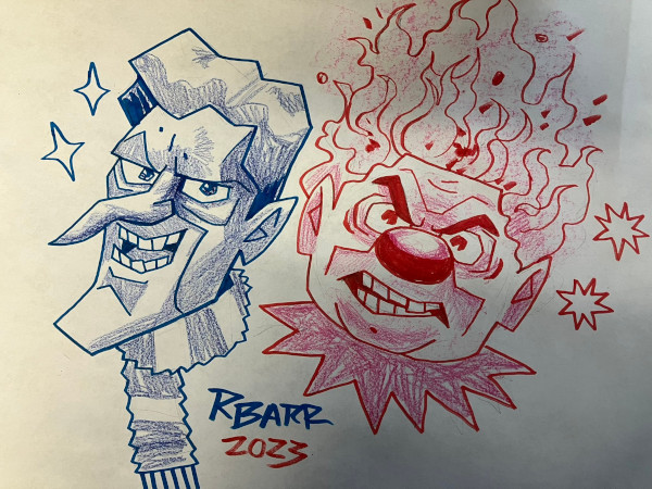 Heat Miser and Snow Miser by Ryan Barr – Multiversity Comics