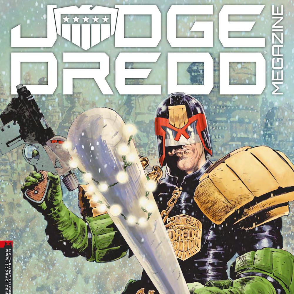 Multiver-City One: Judge Dredd Megazine 437 – Scrawling the Walls ...