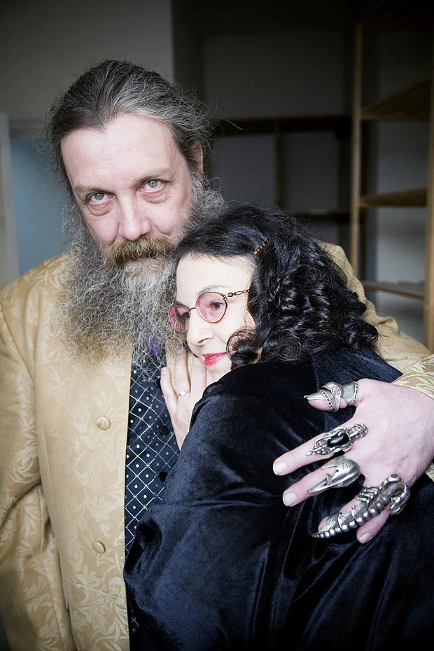 Alan Moore and Melinda Gebbie photo by Jonathan Worth – Multiversity Comics