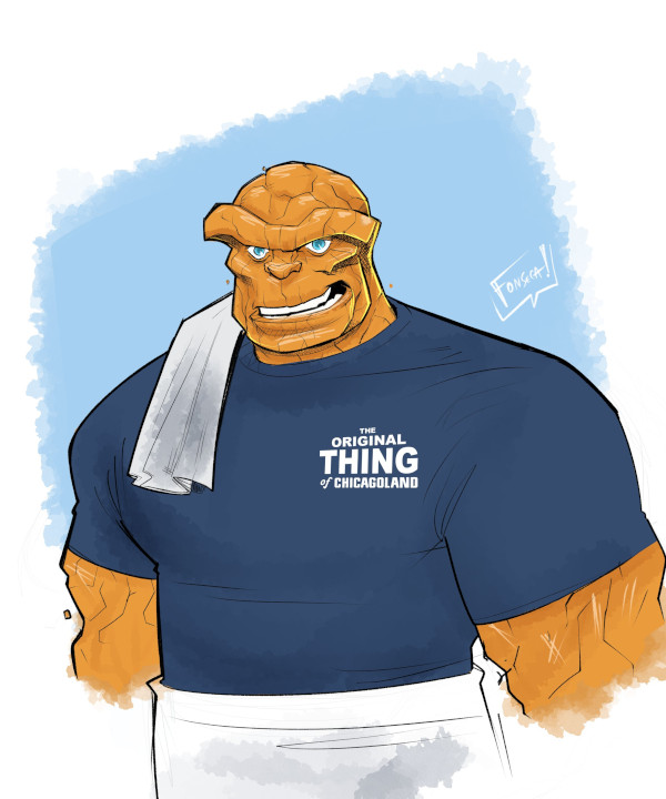 Gabriel Fonseca The Thing The Bear mash up – Multiversity Comics