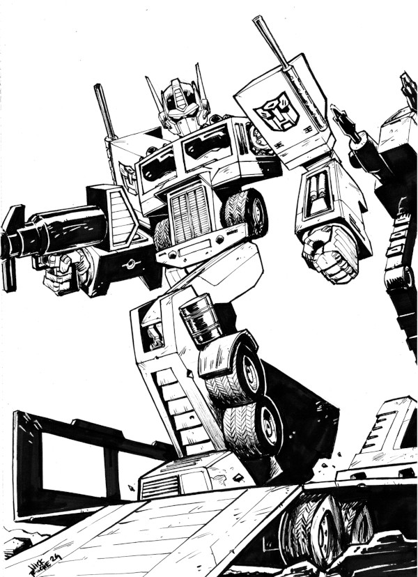 Nick Roche Optimus Prime 2024 – Multiversity Comics