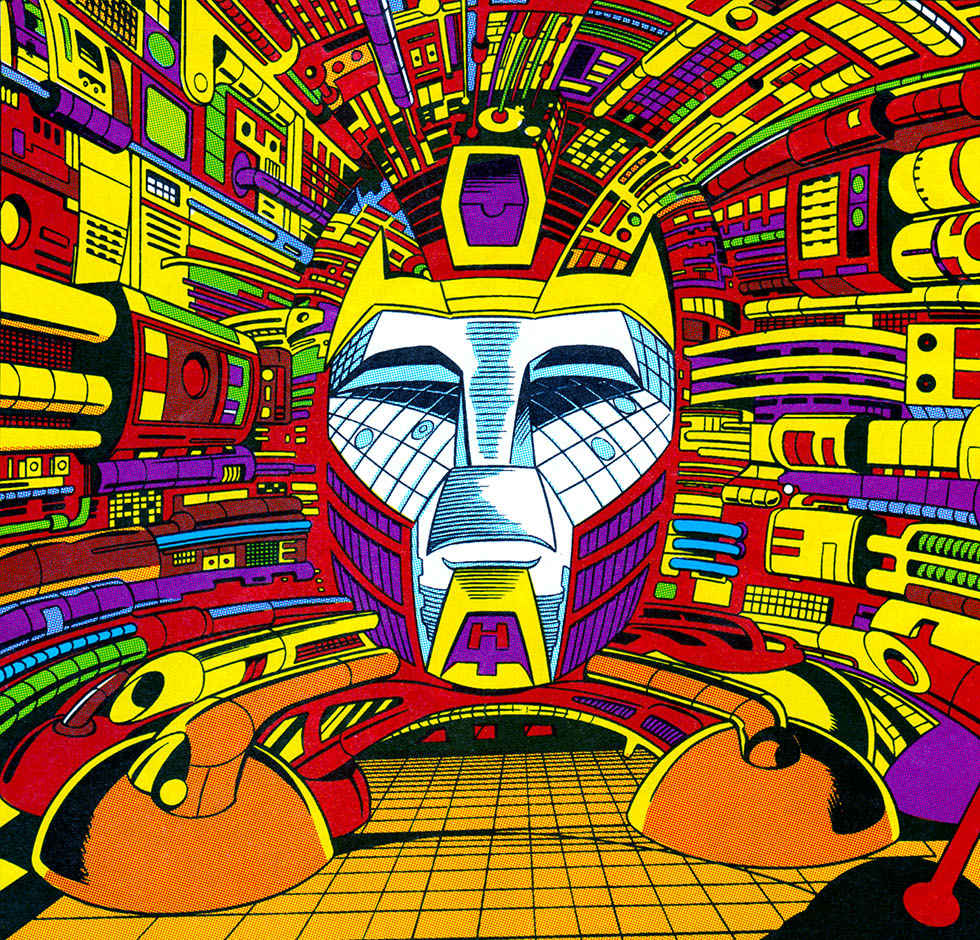 The Transformers Marvel #60 face of Primus detail – Multiversity Comics